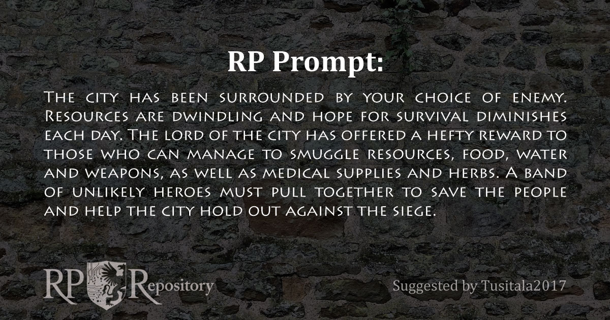 Friday RP Prompt - RP Repository