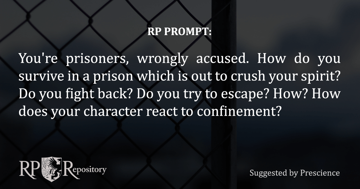 Friday RP Prompt - RP Repository